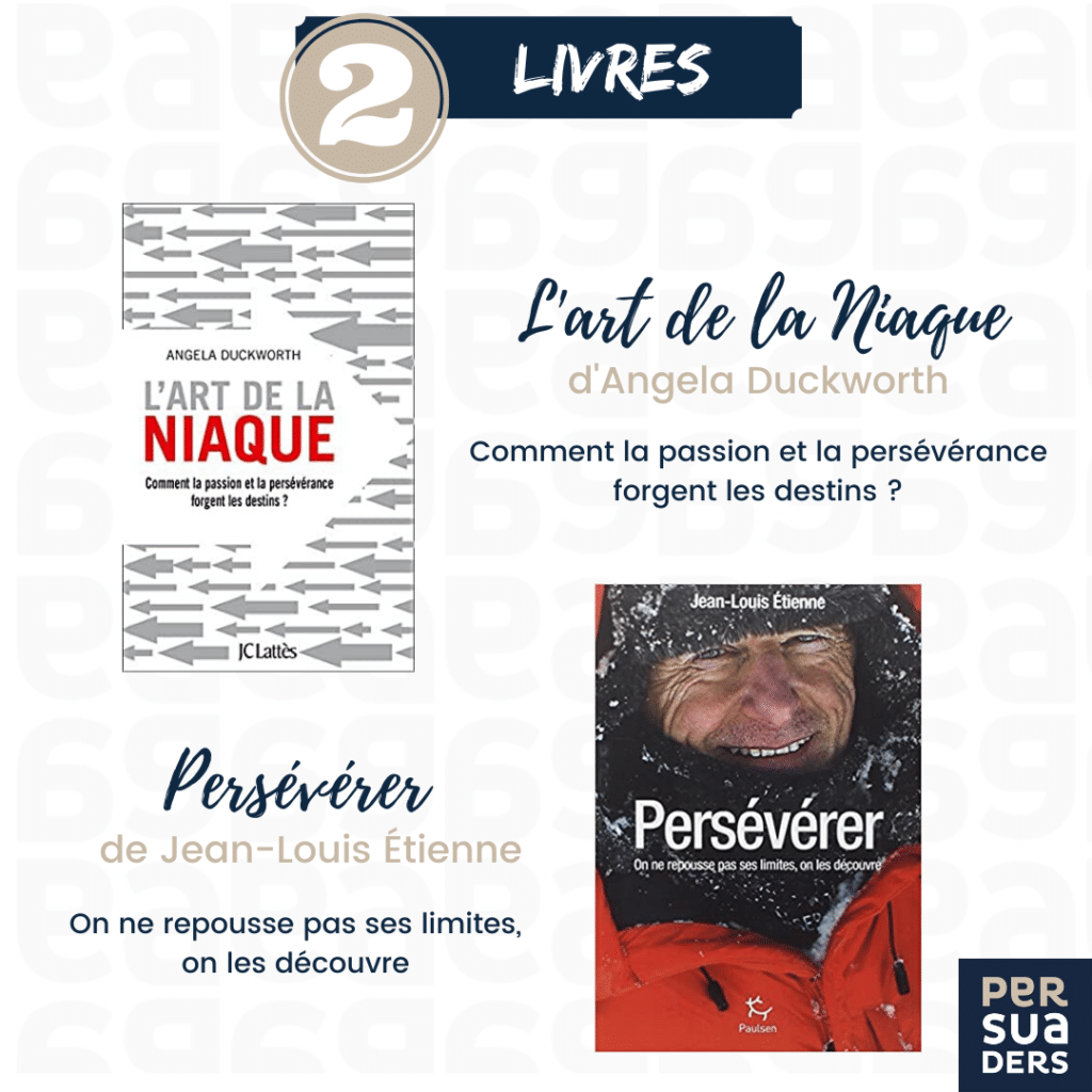 Persévérance : parcours, livres et podcast